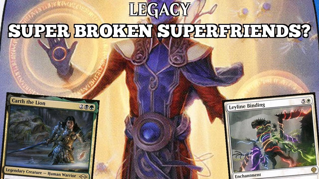 SUPER BROKEN SUPERFRIENDS? | 5c Superfriends | Legacy | MTGO - YouTube