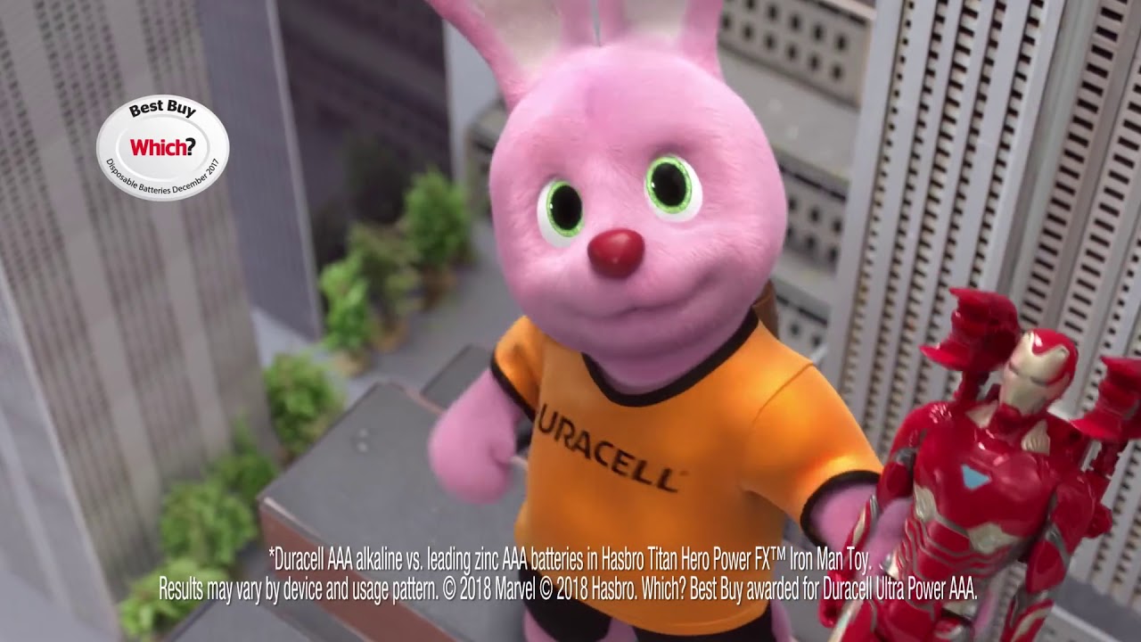 Publicité Duracell - Iron Man Avengers Supercharge (version anglaise ...