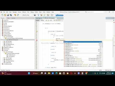 método de ordenamiento burbuja en java - YouTube