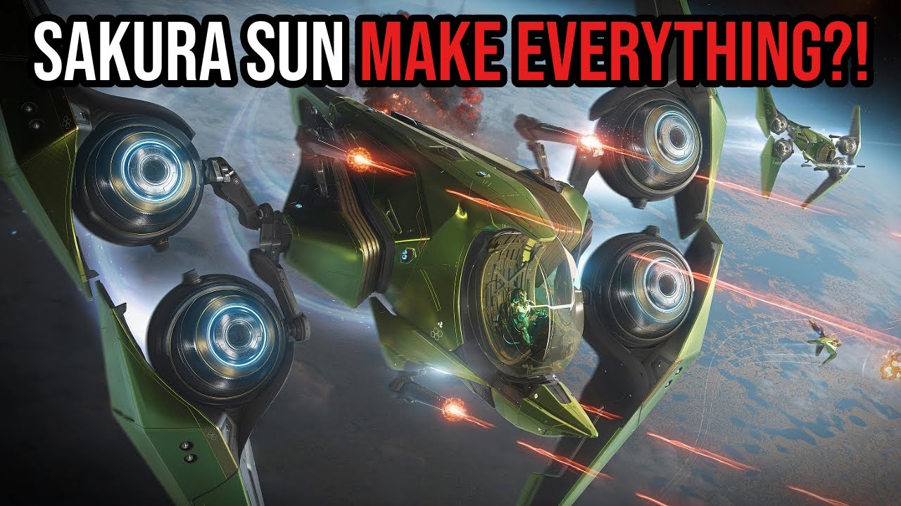 Star Citizen Sakura Sun: Excessive Branding To Weapons Manufacture ...