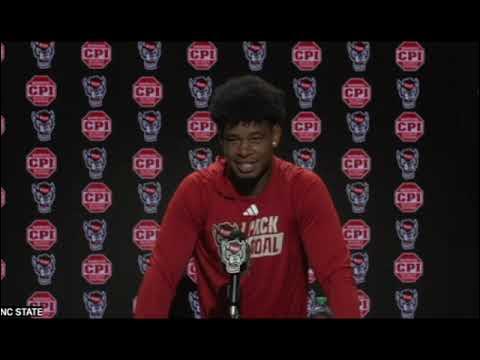 NC State TE Justin Joly after Louisiana Tech win - YouTube