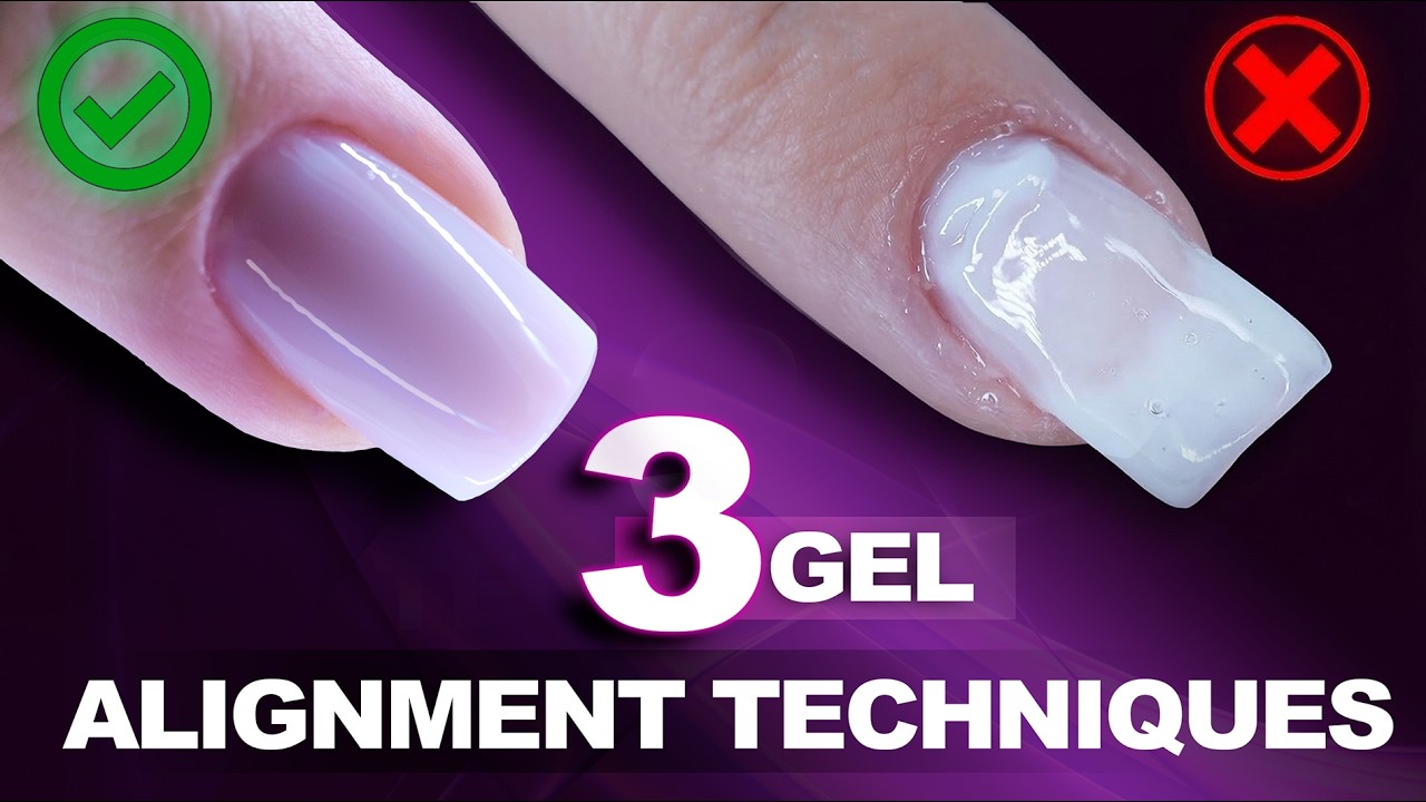 STOP Aligning Nails Like That Let Me Teach You - 3 Gel Alignment ...