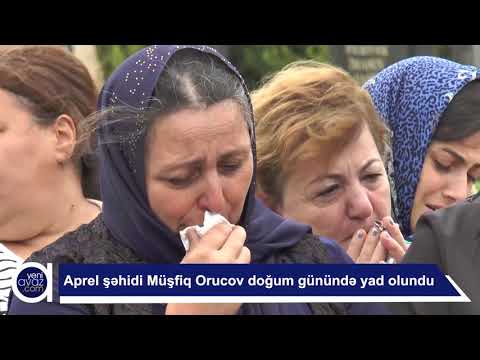Aprel şəhidi Müşfiq Orucov doğum günündə yad olundu