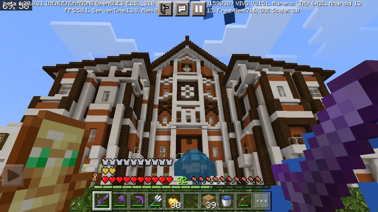 home tour of my house in Minecraft and secret base 😲🔥#Minecraft - YouTube