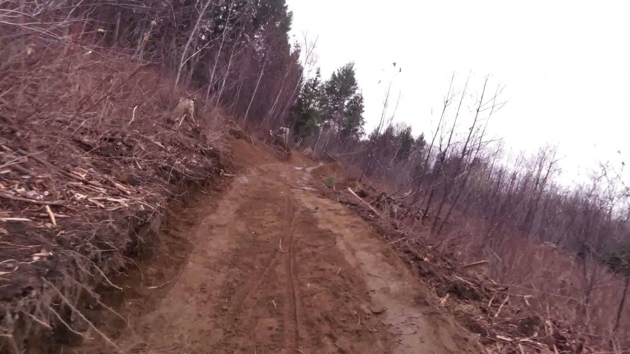 Construction of new MiniX MTB Trail at MVP. Riding it clockwise - YouTube