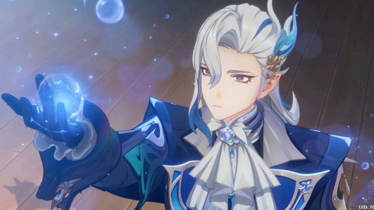 [Genshinimpact] All Neuvillette Cut Scenes 4.2 JP Dub - YouTube