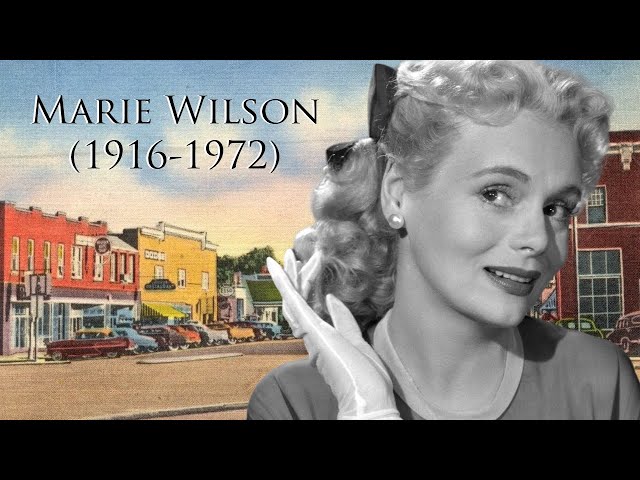 Marie Wilson 1916
