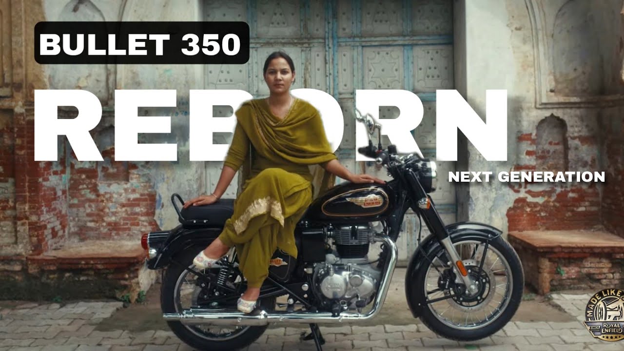 Bullet 350 Next Generation - First Look of bullet 350 Reborn - YouTube