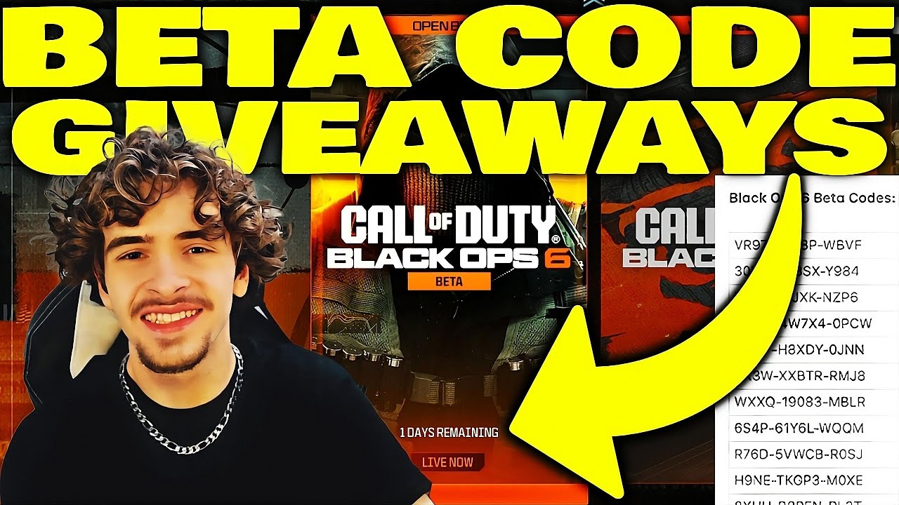 COD: Black Ops 6 Beta NEW UPDATE! *Beta Code Giveaways* #blackops6beta ...