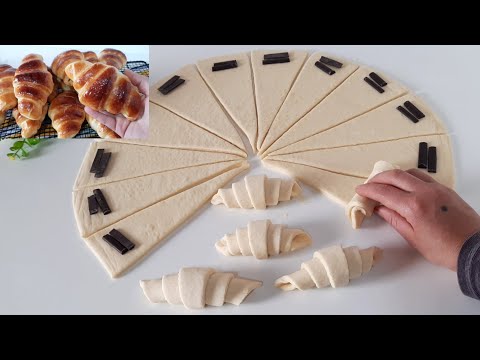 هادي هي كرواصة للي غتبقاي تصايبي👌 بدون عجين مورق بلا طوي ولوي بطريقة بسيطة كتجي خفيفة بزبدة أقل
