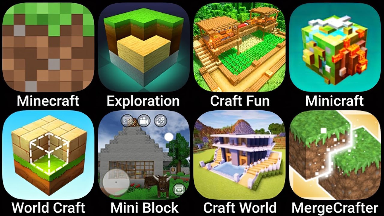 Minecraft,Exploration Craft,Craft Fun,Minicraft,WorldCraft,Mini Block ...