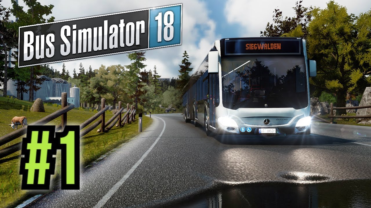 BUS SIMULATOR 18 #1 - UN NUOVO AUTISTA IN CITTÀ - YouTube