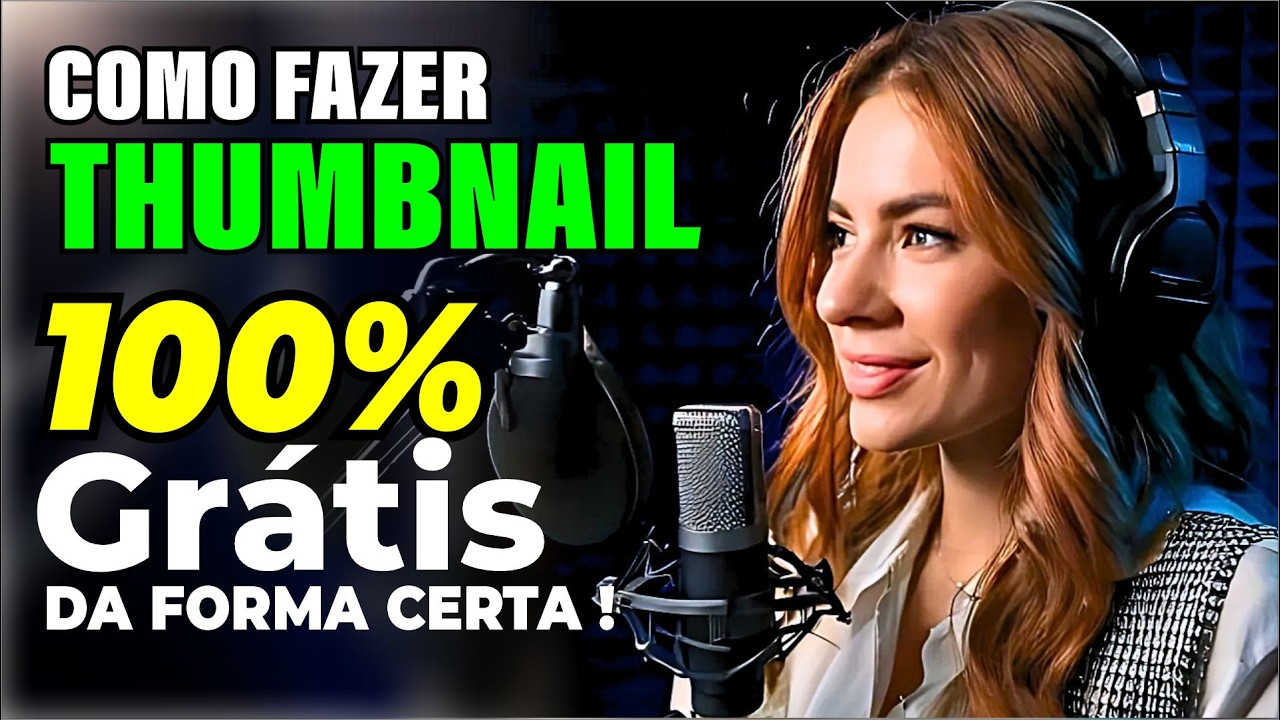 Como fazer Thumbnails da FORMA CERTA, Grátis e Atualizado! - YouTube