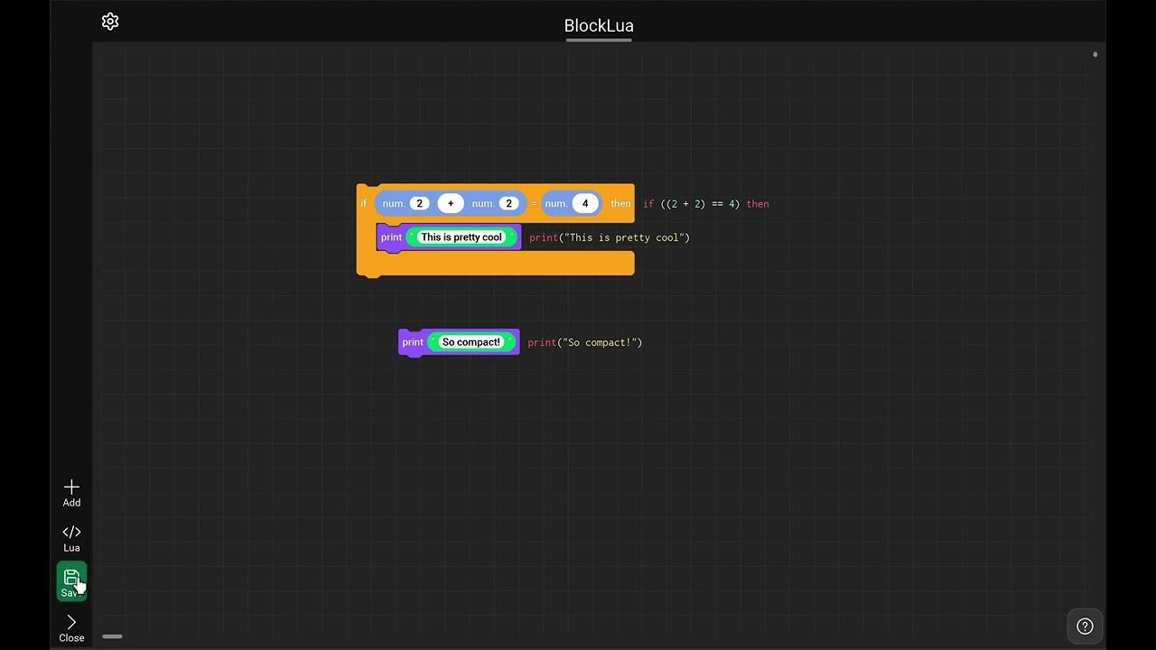 BlockLua Compact UI - WORK IN PROGRESS - YouTube