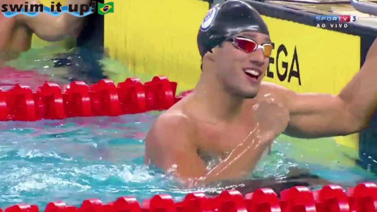 Troféu Maria Lenk 2017 200 livre masculino final A Luiz Altamir Giuliano Rocco Fernando Scheffer ...