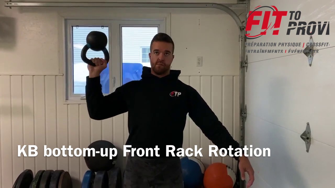 One arm KB bottom-up Rotations rack - YouTube