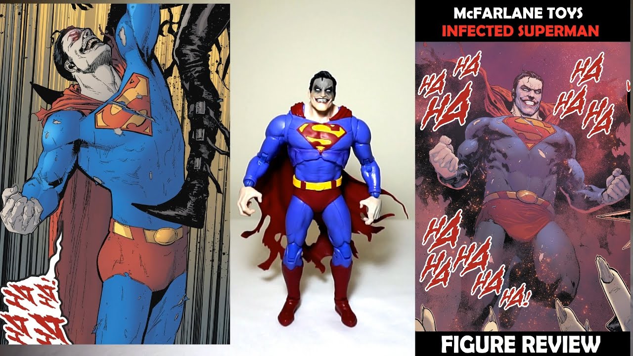 Infected Superman - McFarlane Toys - Figure Review - YouTube