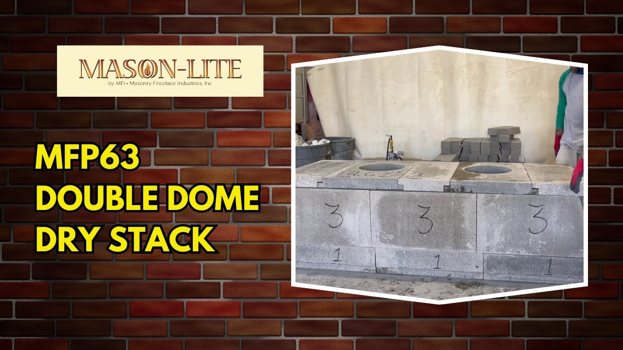 MFP63 Double Dome Dry Stack - YouTube