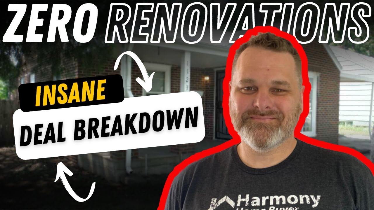 Insane Deal Breakdown - Zero Renovations! - YouTube