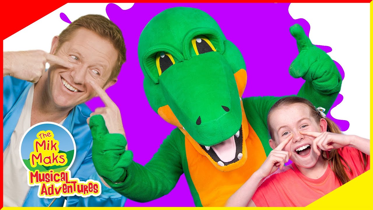 Bruce The Hairy Crocodile | Educational Kids Songs and Nursery Rhymes ...
