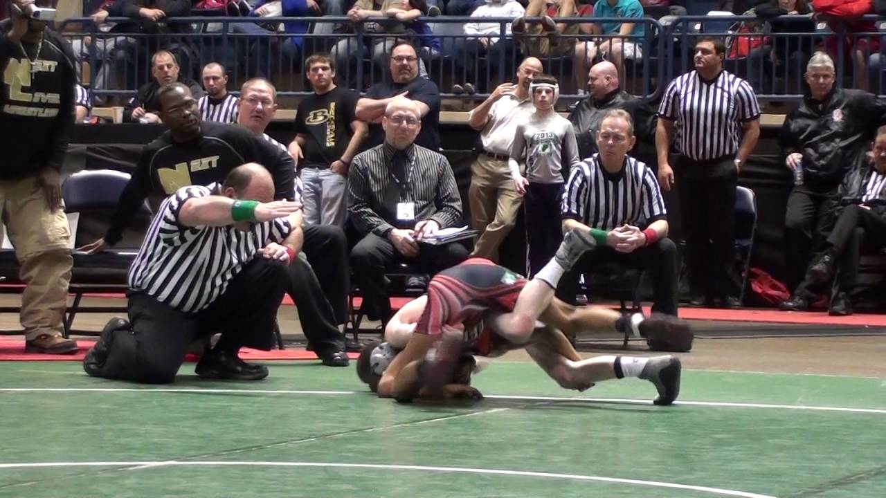 Jashon Hubbard 7 VS Jaden Mattox 7-2013 Junior High State Finals 84lbs ...