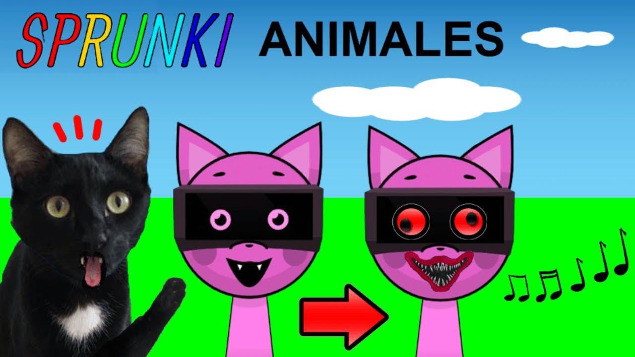 INCREDIBOX SPRUNKI PERO SON ANIMALES RAROS / ABGERNY JUEGO COMPLETO EN ...