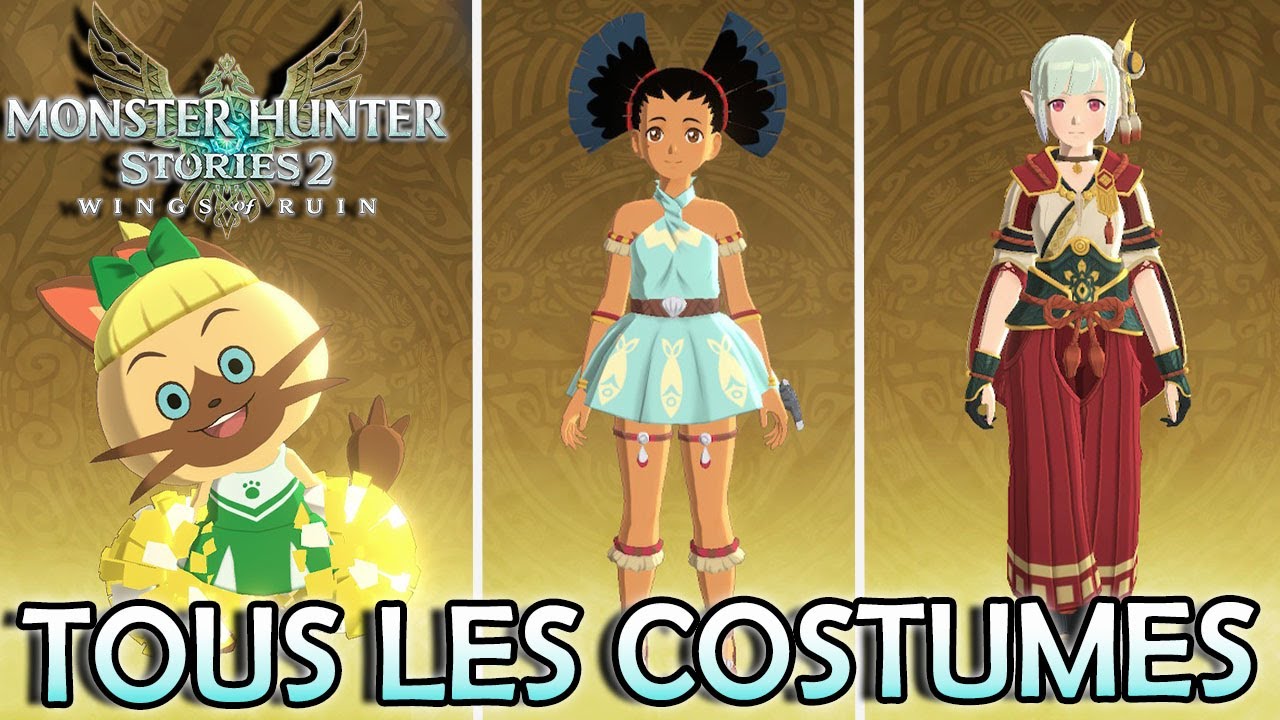 Les TENUE, COSTUME et ARMURE SPÉCIALE d’ENA et de NAVIROU | Monster ...
