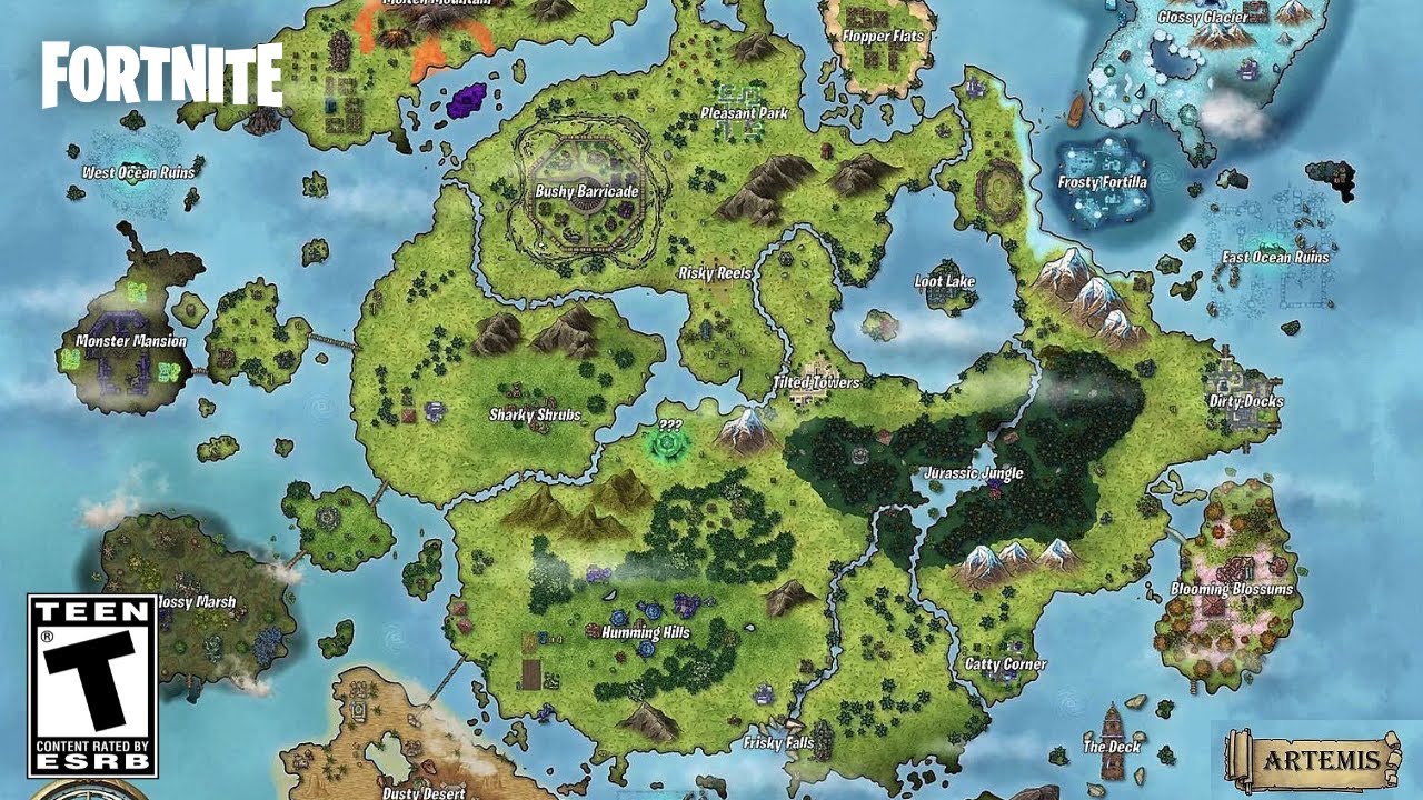 chapter 4 map announcement! - YouTube