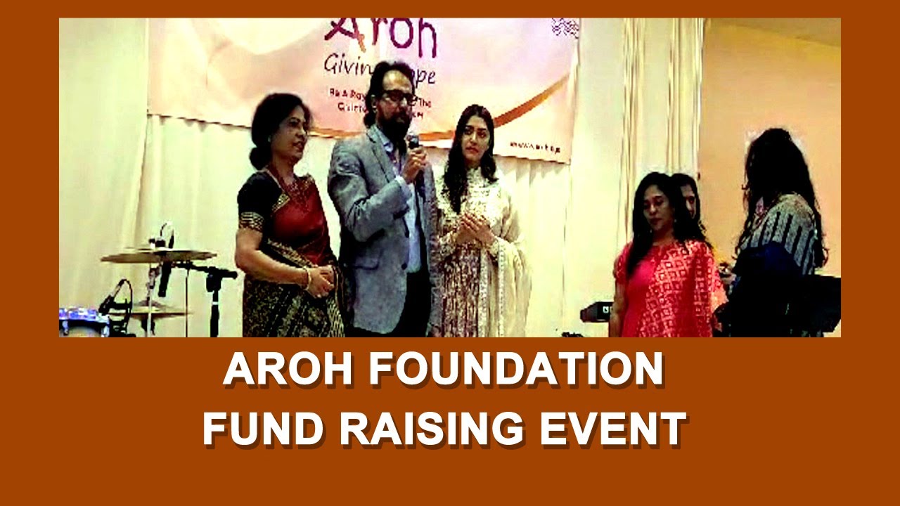 Aroh Foundation Conducts Fund Raising Event | Mamta Mohan Das | USA - YouTube