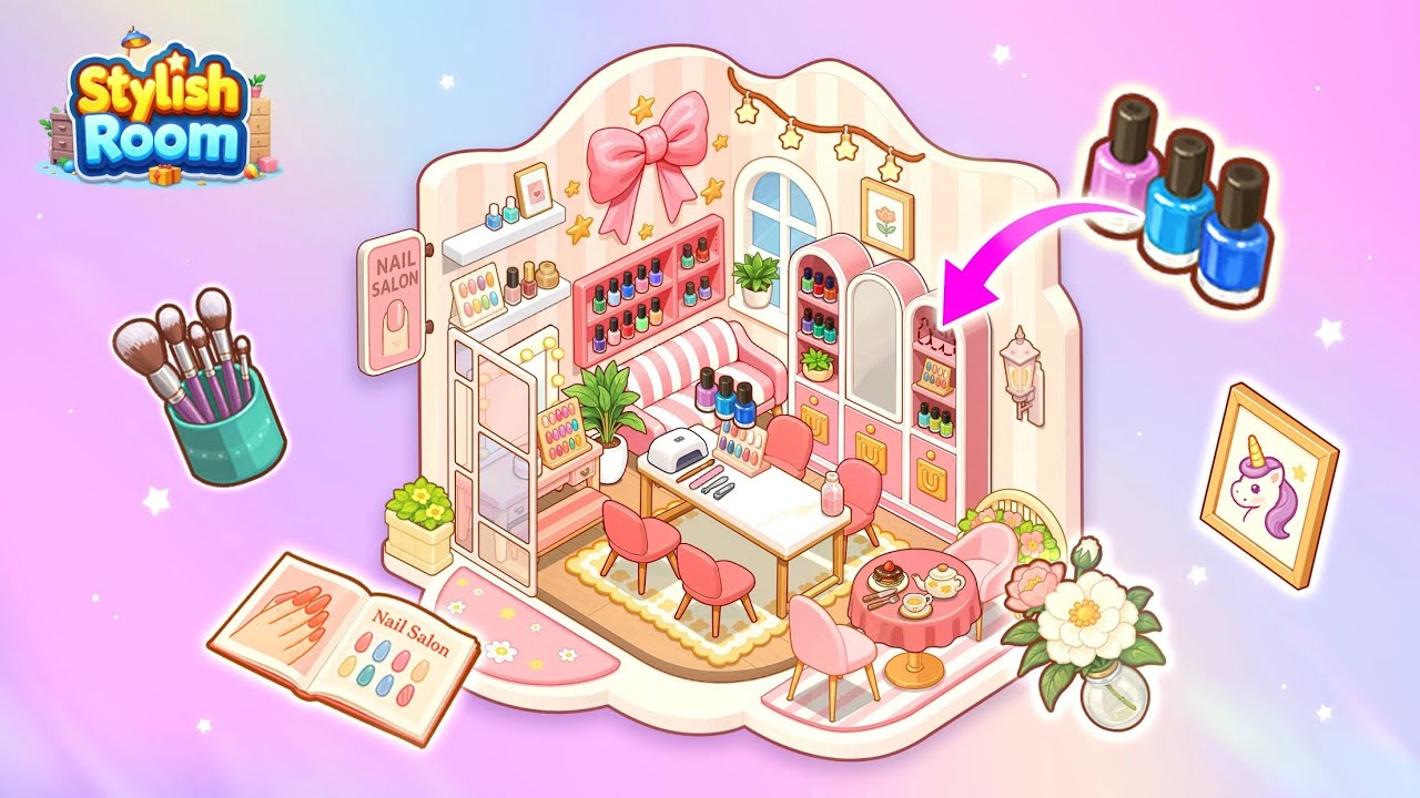 Stylish Room: Decorating Games - Part 1 - Android Game - YouTube