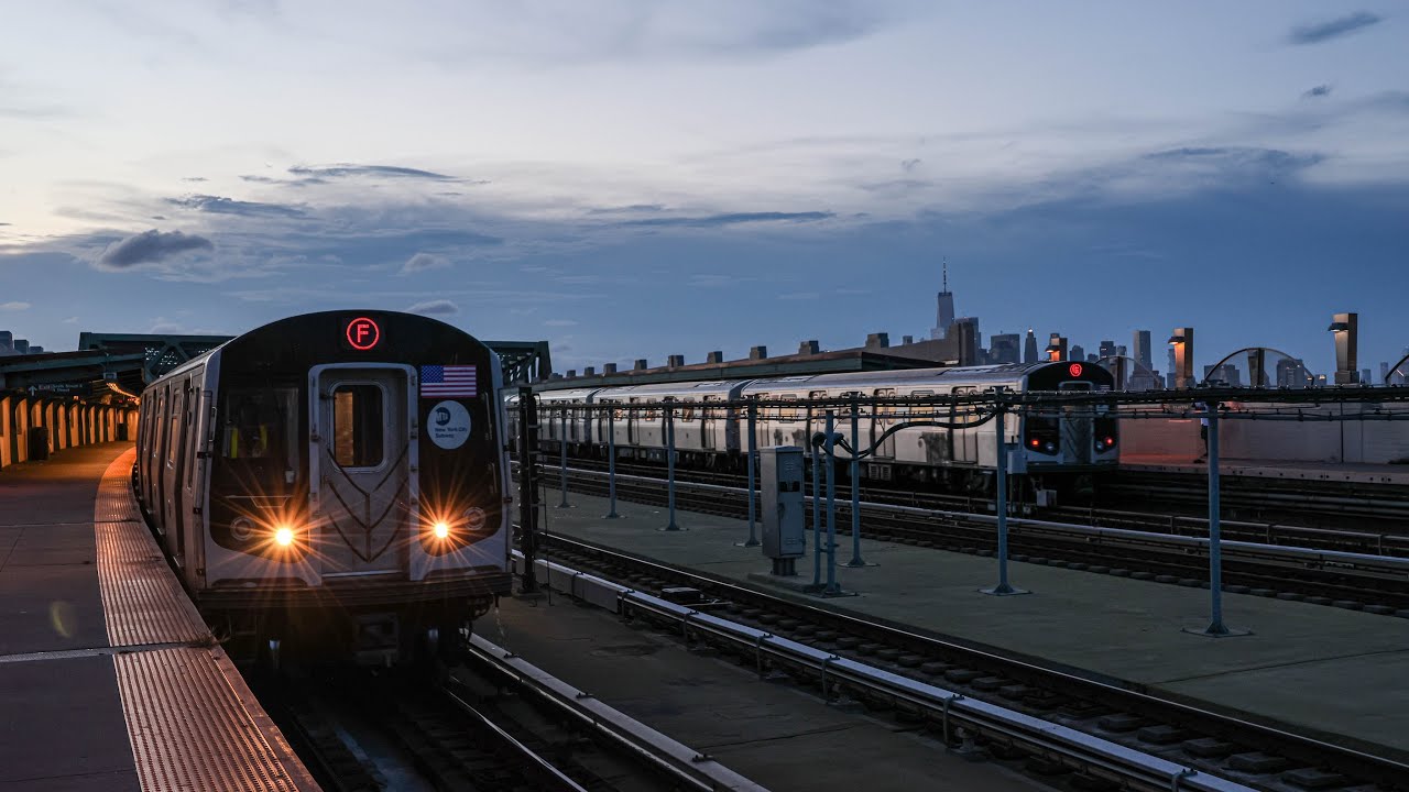 NYC Subway F/G Train Action At Smith 9th Sts 7/10/24 - YouTube
