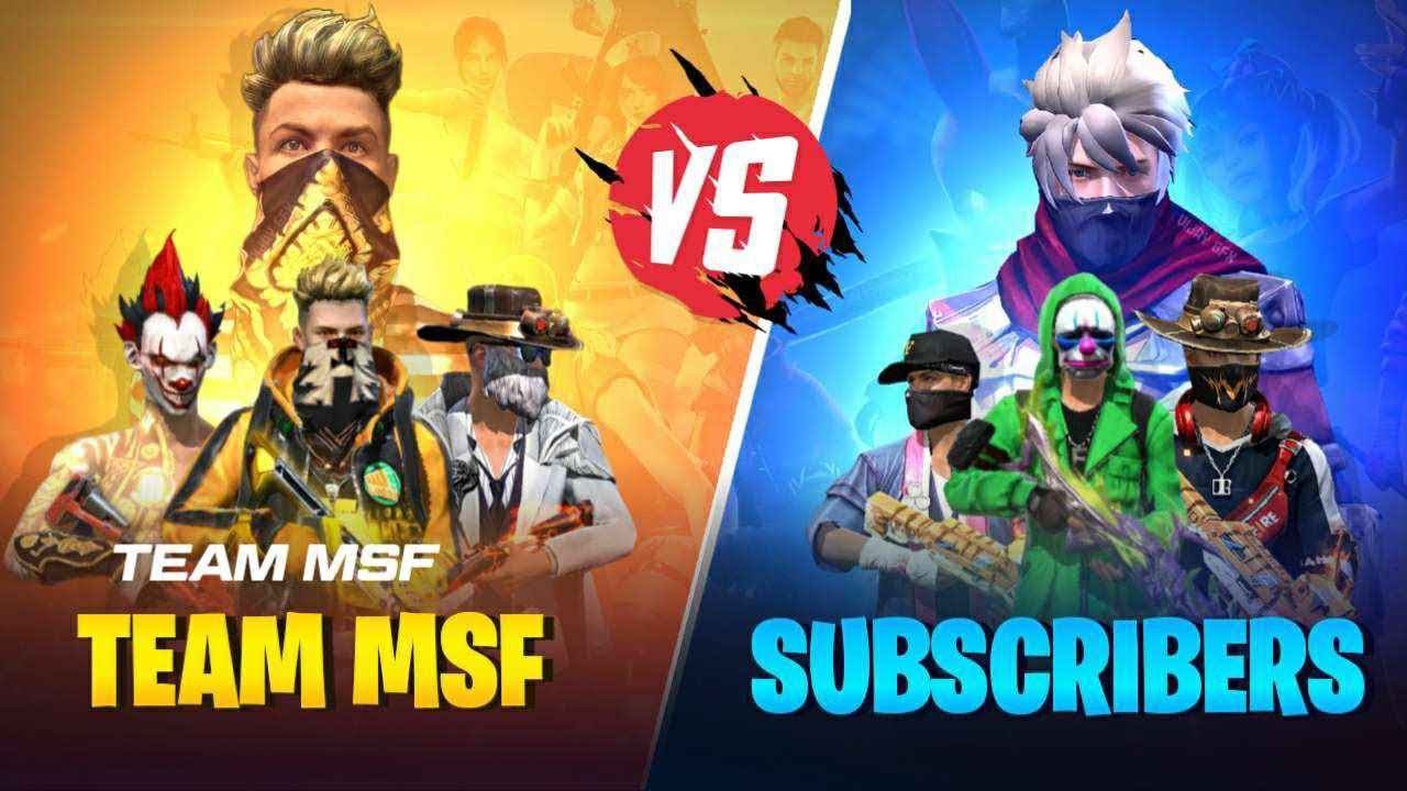 4 VS 4 TEAM MSF 🤯 VS SUBS SQUAD 🔥 MR SRIKANTH FF IS LIVE TELUGU LIVE ...
