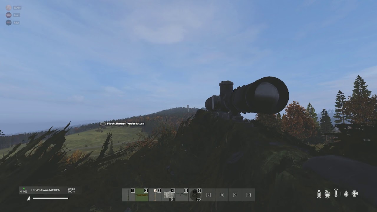 Dayz L69A1-AWM-Tactical & PPSH41 Firing - YouTube