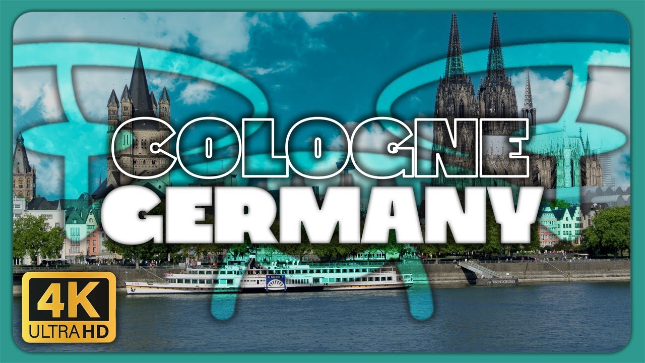 Cologne/Köln Cathedral, Germany, || 4K Drone Footage - YouTube