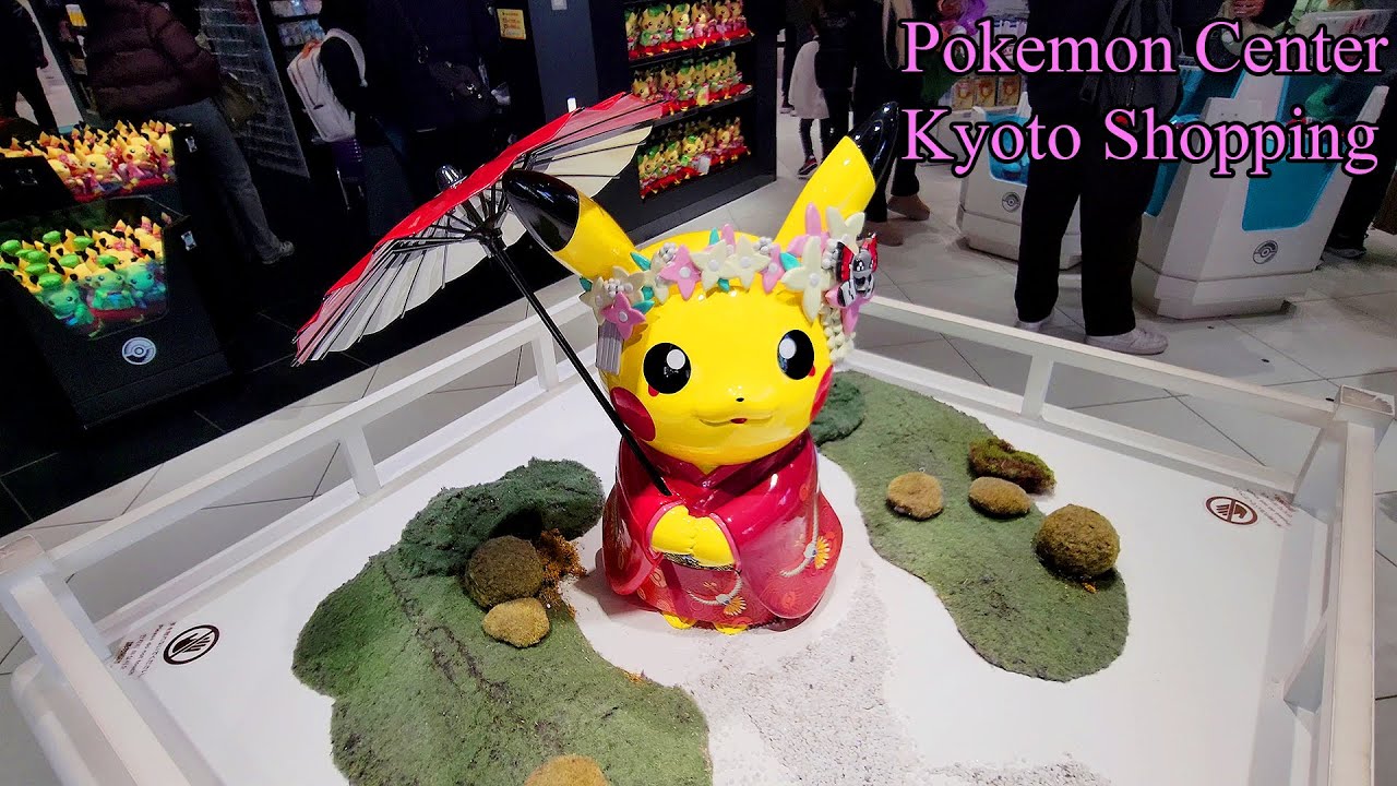 Pokemon Center Kyoto, Japan Shopping Walkthrough 4K - YouTube