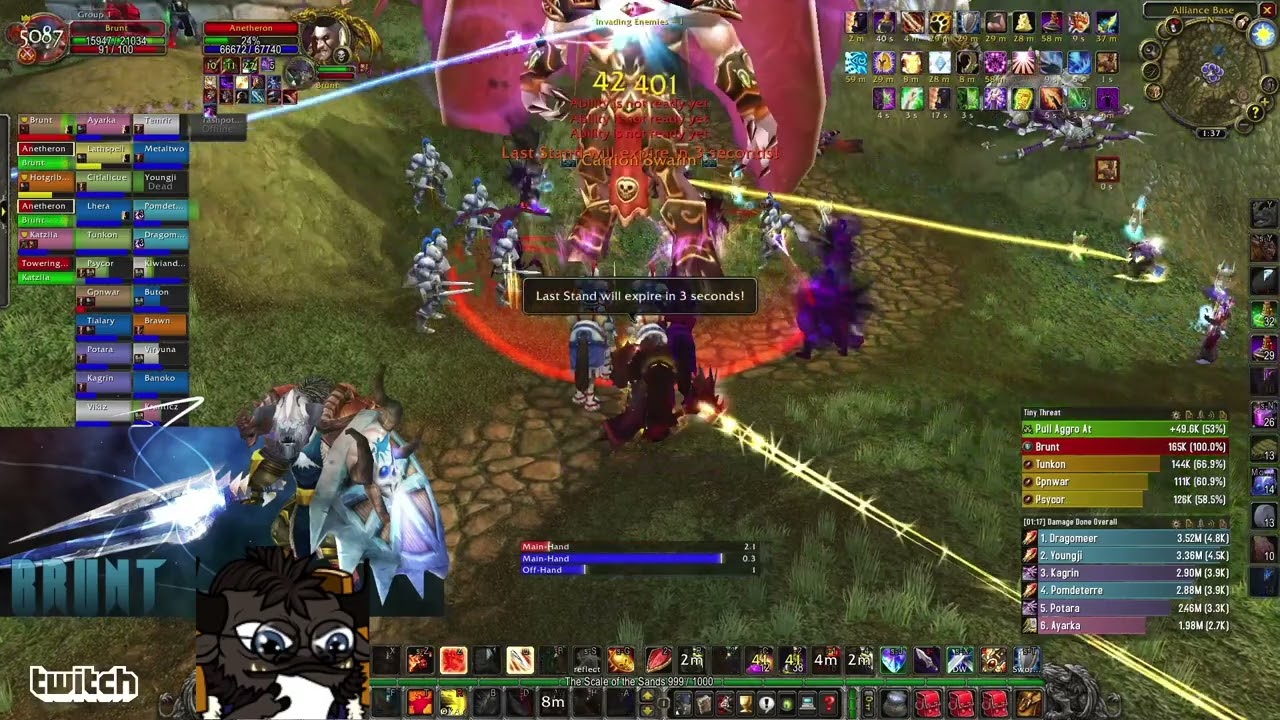 How to Tank Anetheron - Brunt Guides - YouTube