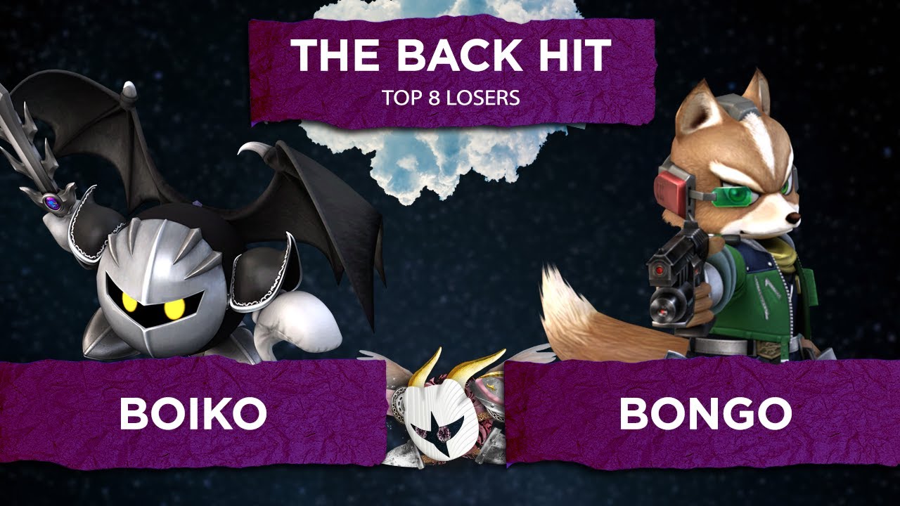 The Back Hit Top 8 Losers - Boiko (Meta Knight, Ike) vs Bongo (Fox ...