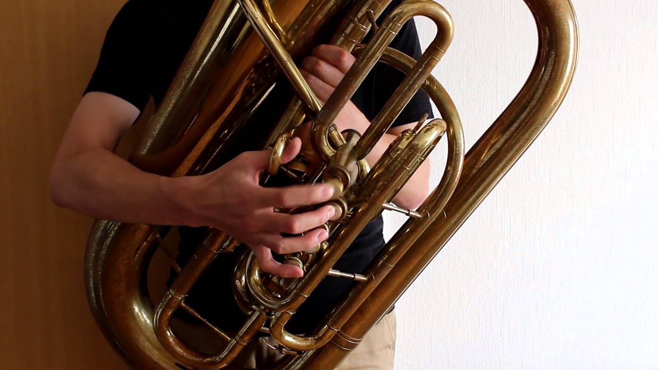 チューバで「夜咄ディセイブ」を演奏してみた。tuba solo - YouTube