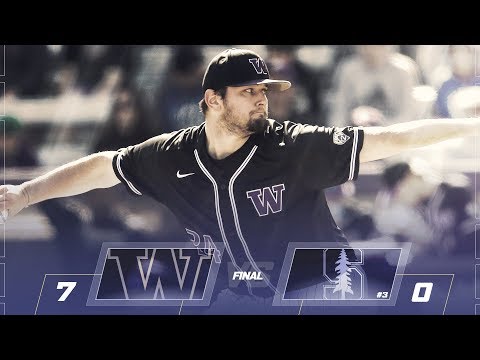 Baseball: Washington holds off No. 3 Stanford clinch night in shutout victory