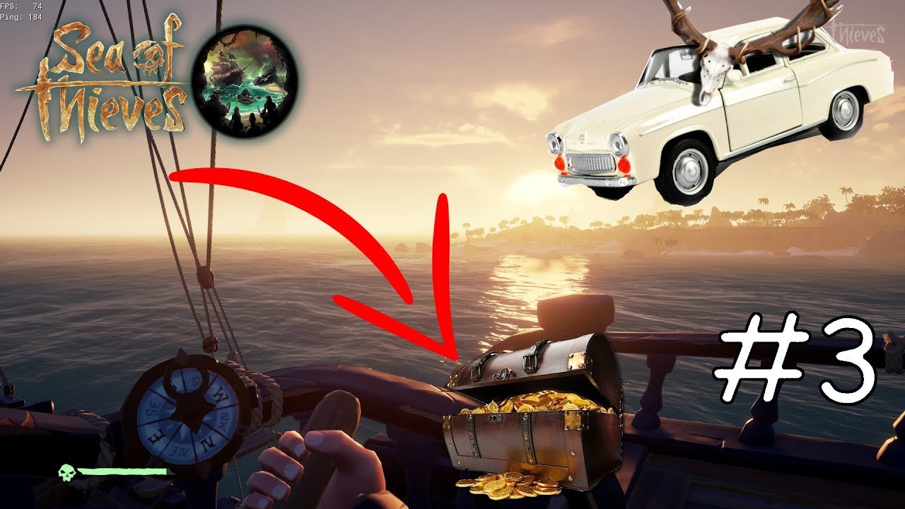 PIERWSZY SKARB! - SEA OF THIEVES #3 - YouTube