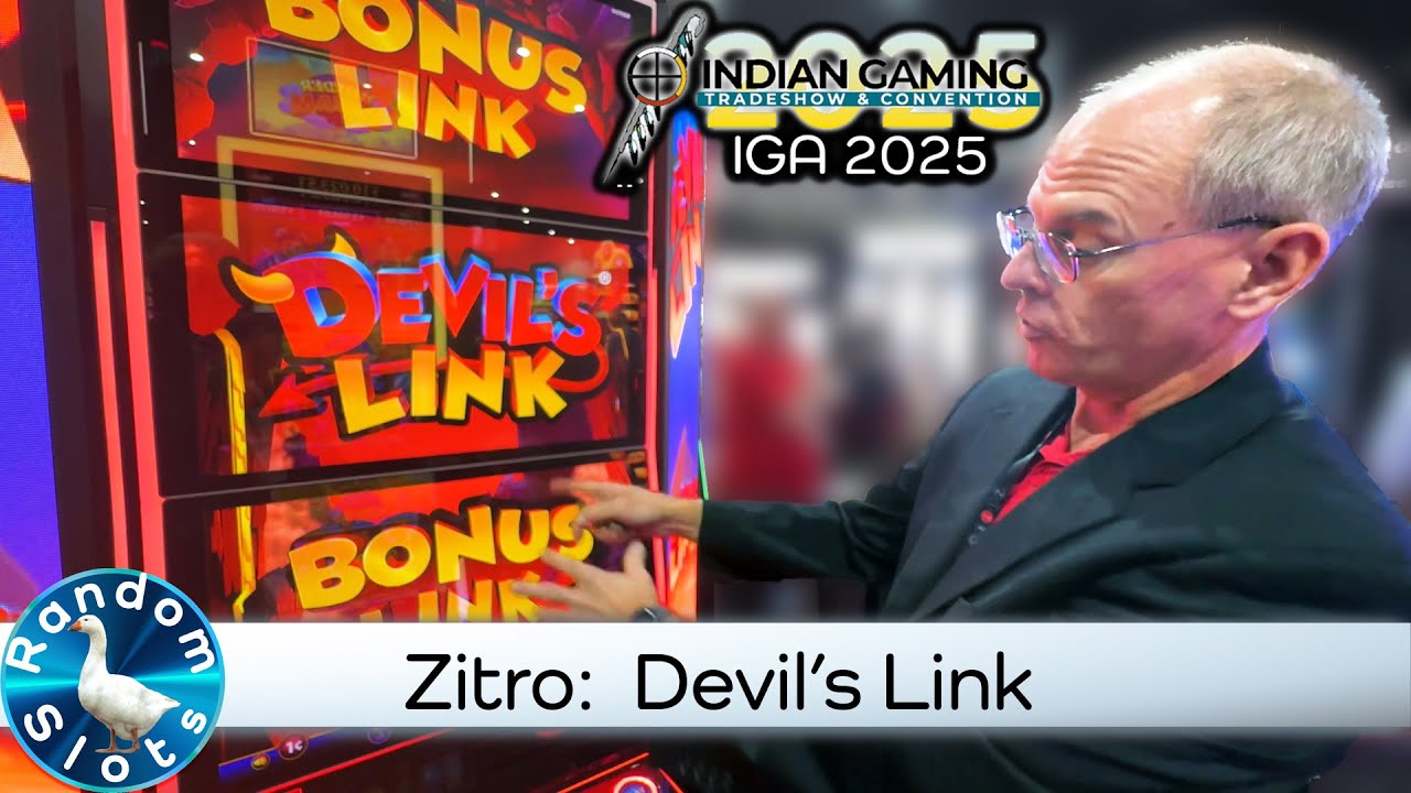 Zitro, Devil's Link Slot Machine Preview, #IGA2025 - YouTube