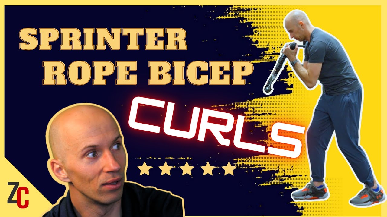 Sprinter Rope Bicep Curls - YouTube