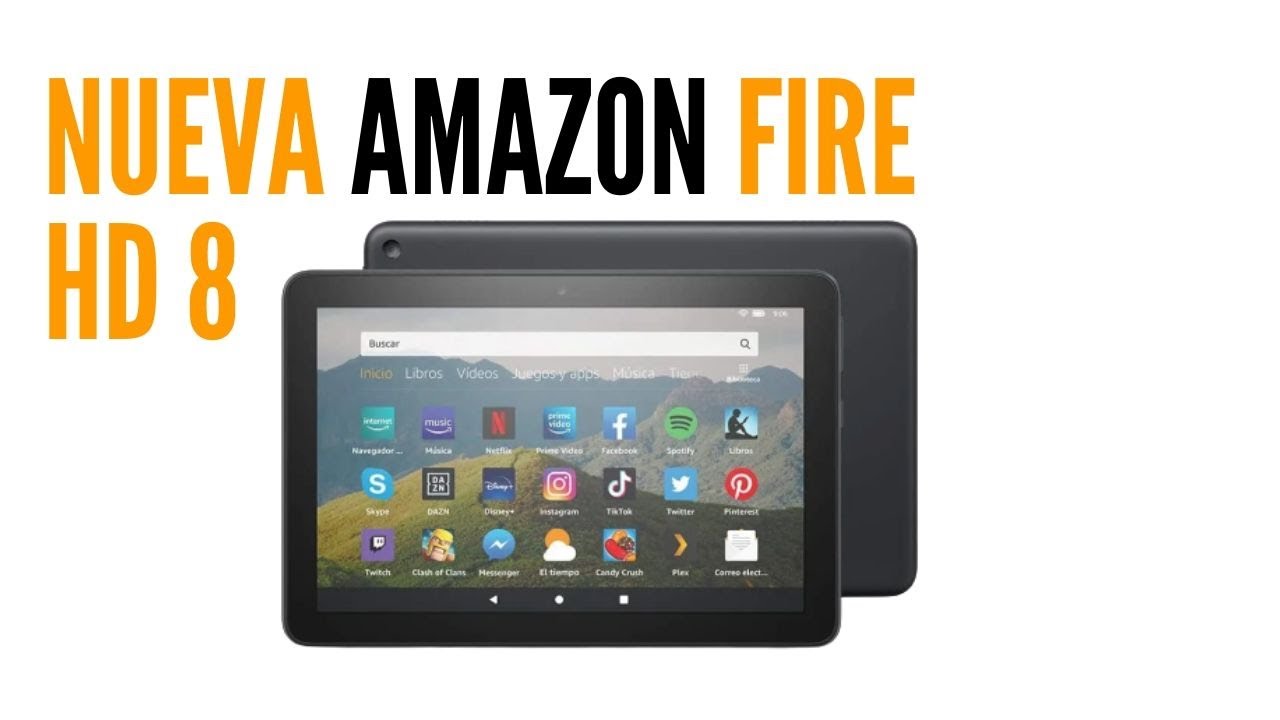 AMAZON FIRE HD 8 2020 FULL ESPECIFICACIONES 😍😍 - YouTube