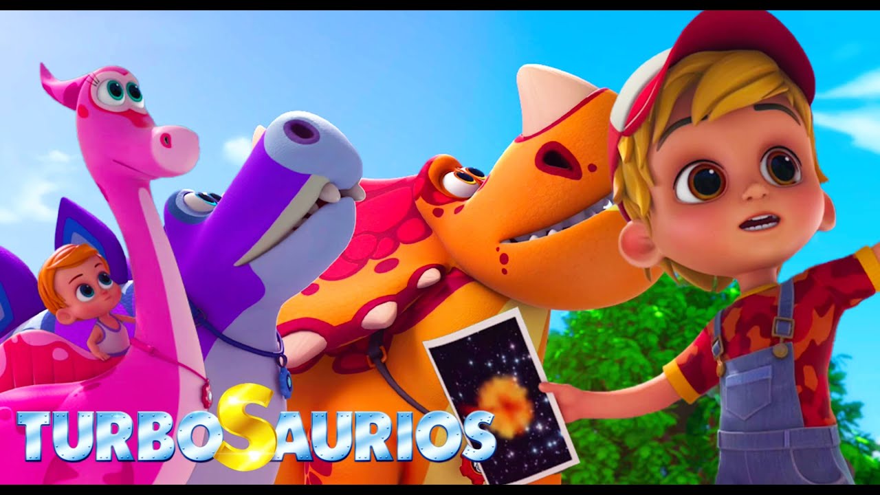 Turbosaurios - Bádminton Espacial - Episodio 7 🔥 Super Toons TV Dibujos ...