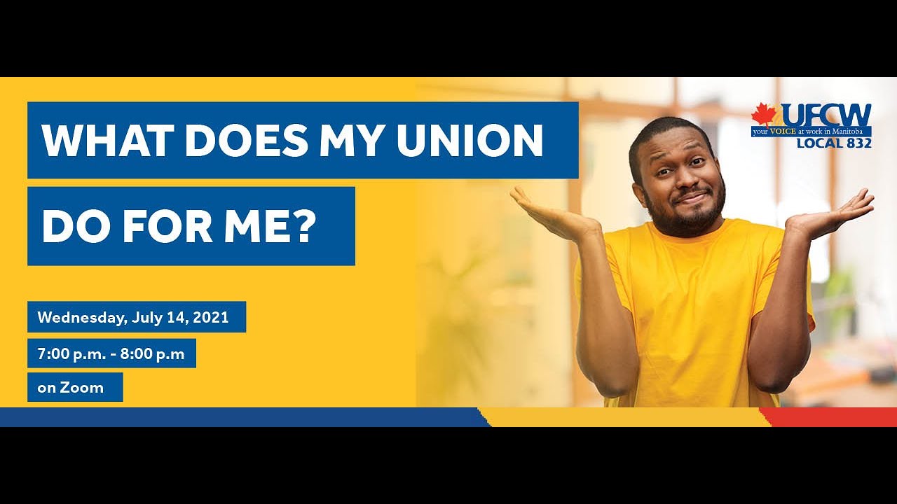 UFCW Local 832 Welcome Webinar for new members - YouTube