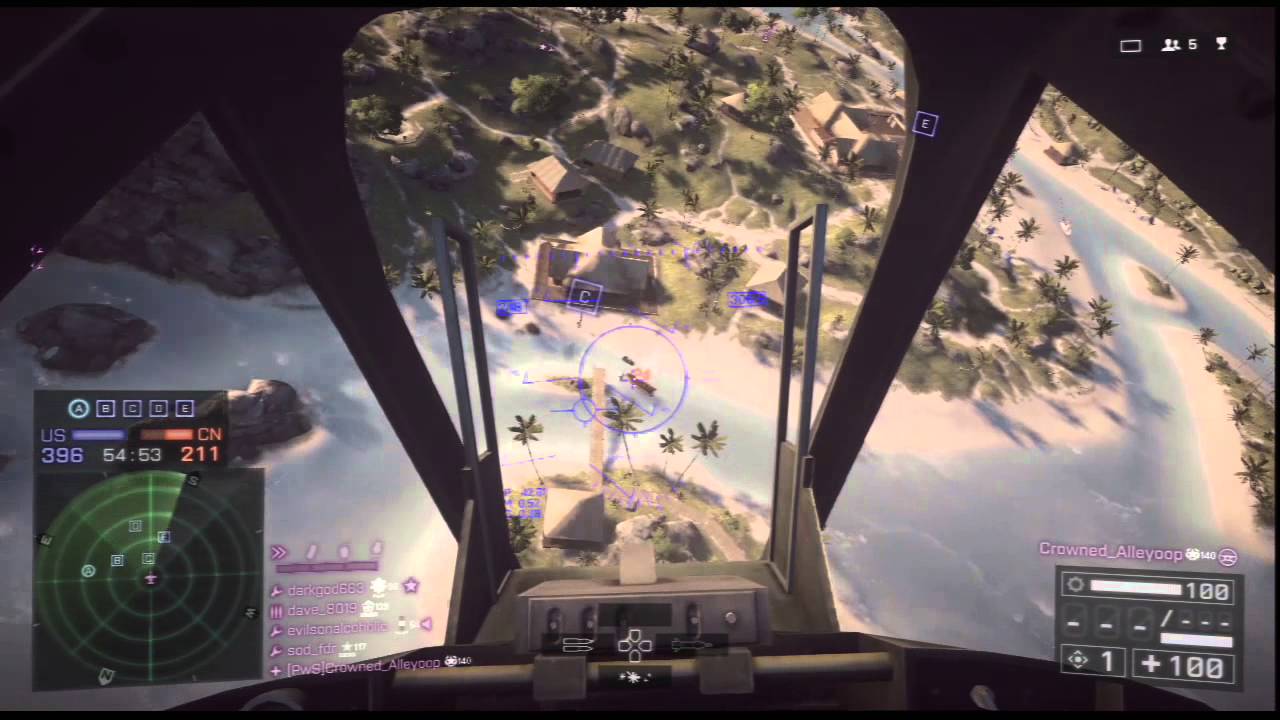 [BF4 PS3]JDAM Attacker-Operation Mortar KPM2.77 - YouTube