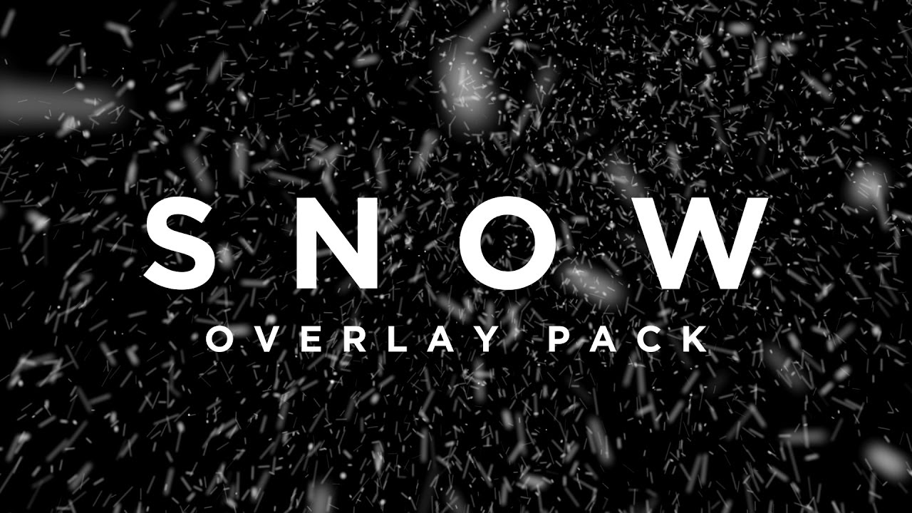 Snow Overlay Pack – Motion Graphics - YouTube