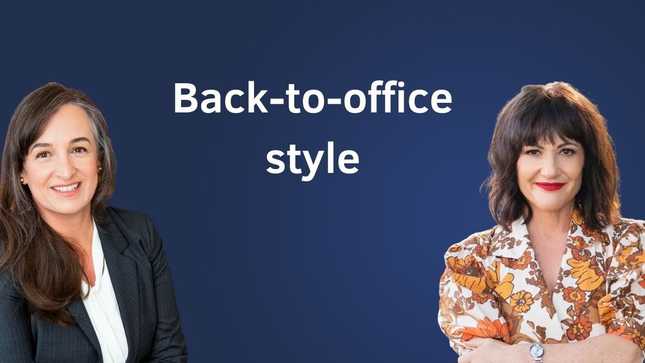 How to organize your back-to-office wardrobe. (Ep 168) - YouTube
