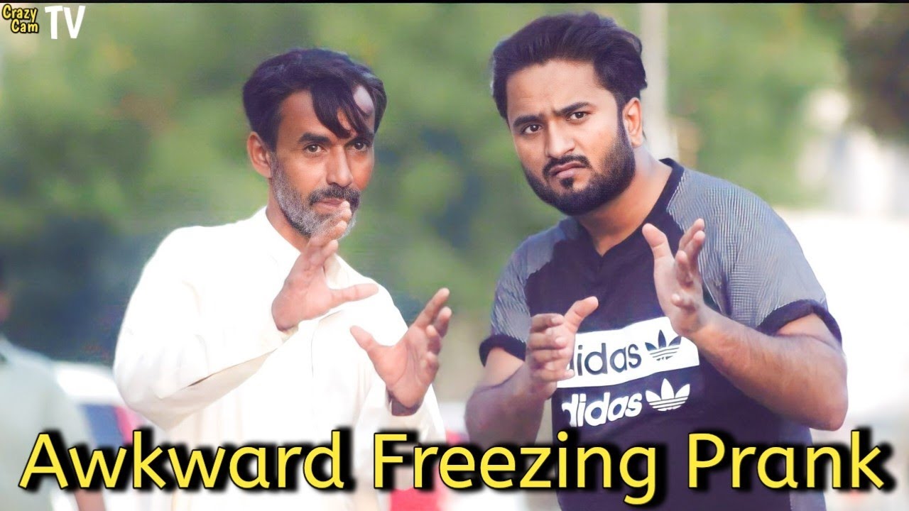 Freezing Prank || Crazy Cam Tv || #prank #comedy #reaction #freeze ...