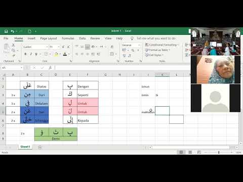 Belajar Harfun Jar, Bu Rida, Bu Mimbar, senin 13 sept 2021 - YouTube